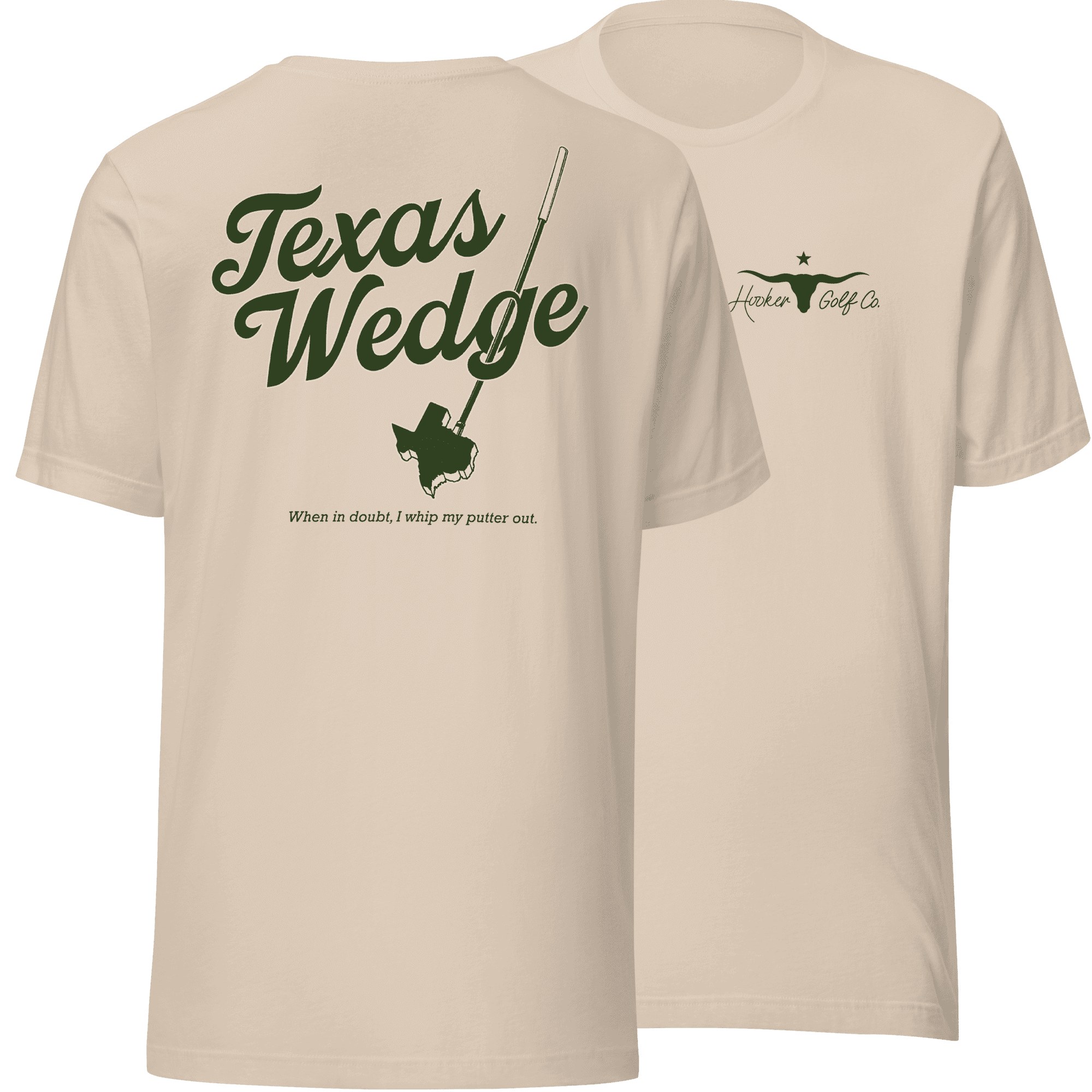 Texas Wedge - T-Shirt – Hooker Golf Co